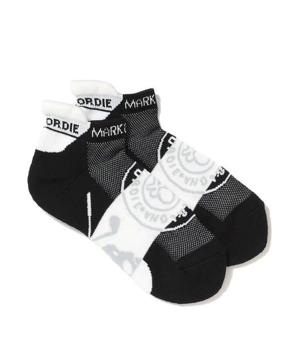 Mirror Skull Ankle Socks | WOMEN